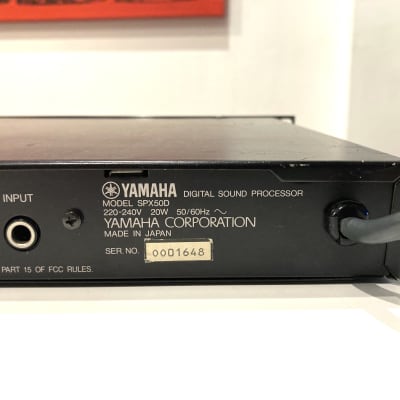 Yamaha SPX50D Digital Sound Processor | Reverb