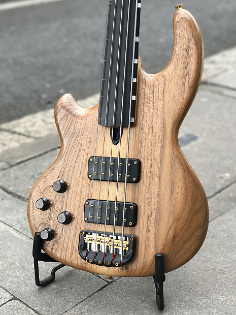 Wal Custom Fretless Left Handed 5 String | Reverb