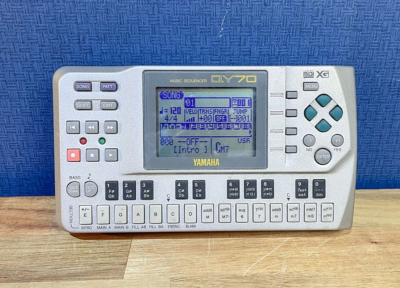 Yamaha QY70 Music Sequencer & Workstation w/ New Backup | Reverb UK