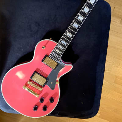 Heritage H157 Pink Les Paul Custom | Reverb