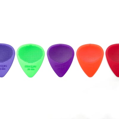 Wedgie Clear XT Textured Guitar Pick Sampler Variety Pack | | Reverb