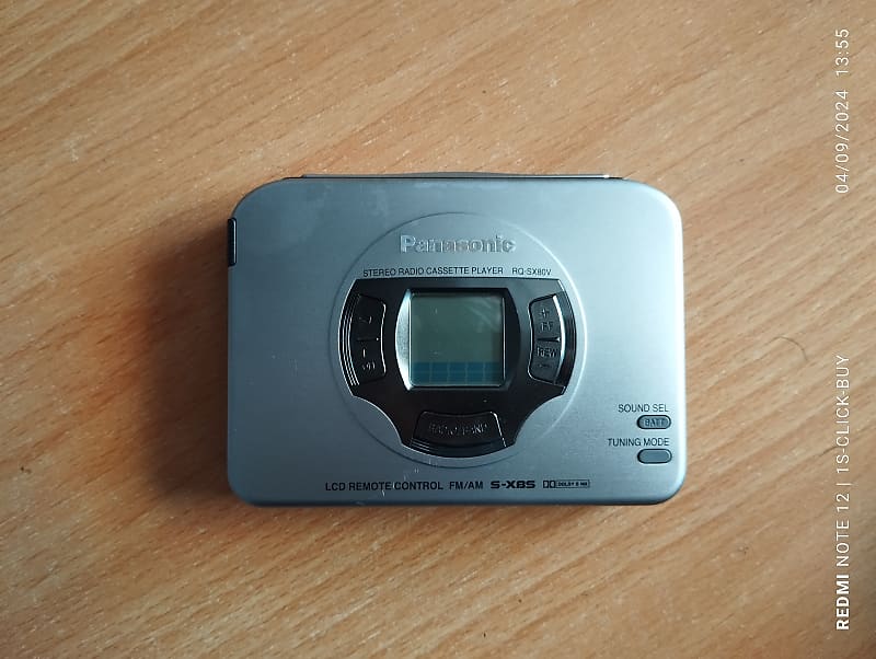 Panasonic Walkman radio Cassette player RQ SX 80V silver | Reverb