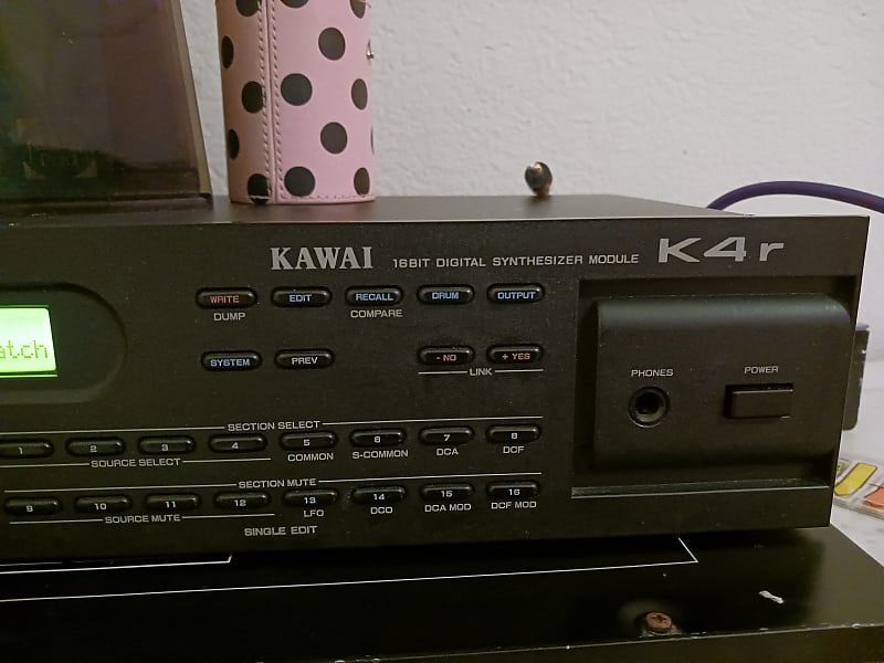 Kawai K4r Rackmount Synthesizer black | Reverb