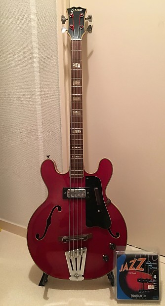 1968 Greco Bass EB-135 Hollowbody w/ TI Strings | Reverb