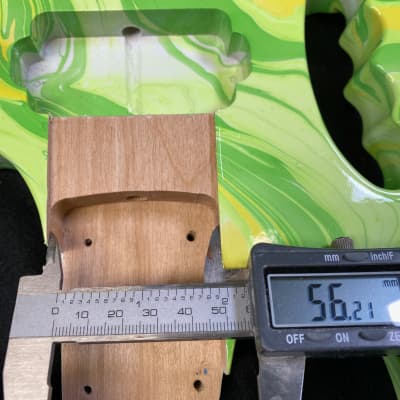 Swirled Alder 6 string Jem style guitar body, HSH, OSNJ - | Reverb