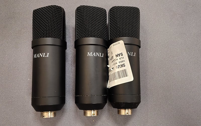 MANLI CONDENSER XLR MIC (Orlando, Lee Road) | Reverb