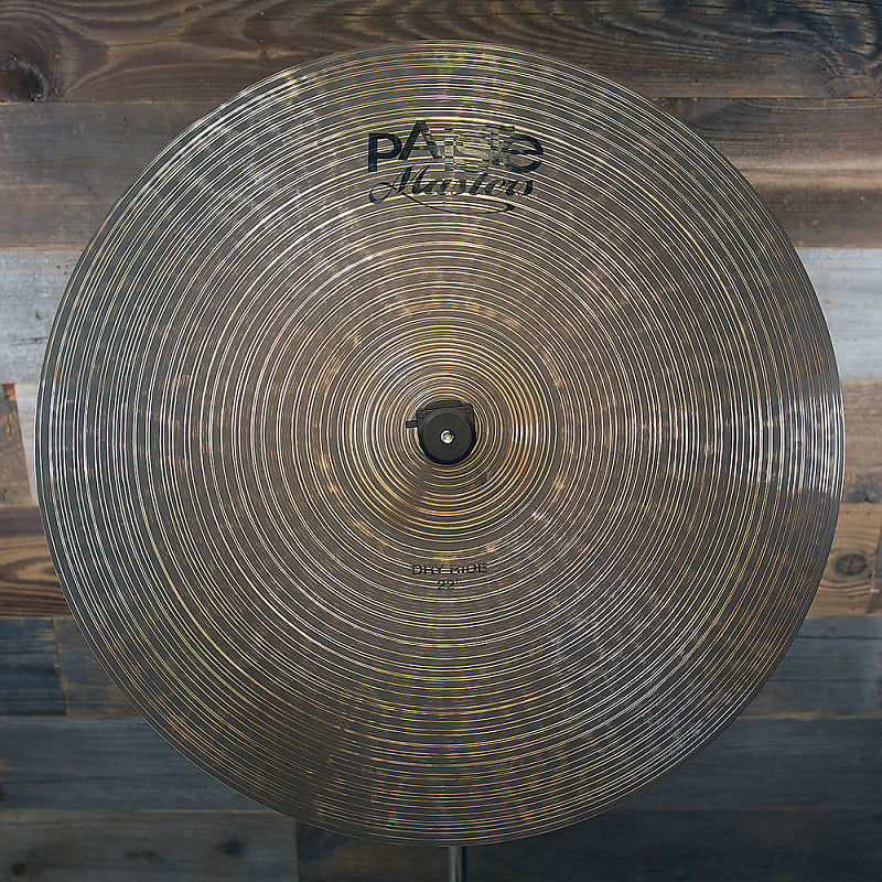 PAISTE 22" MASTERS DRY RIDE CYMBAL | Reverb UK