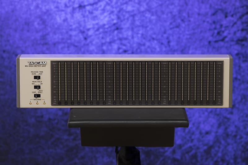 TASCAM MU-8824 - Remote Meter Bridge for Tascam and Sony DTRS | Reverb