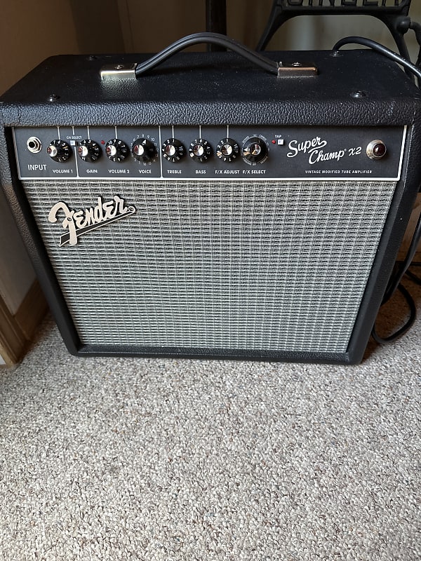 Fender Super champ x2 2020 - Black | Reverb