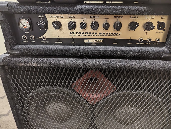 Behringer Ultrabass BX3000T Early 2000's - Cloth | Reverb
