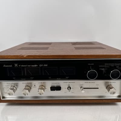 Sansui QS500 4 Channel Rear Amplifier | Reverb