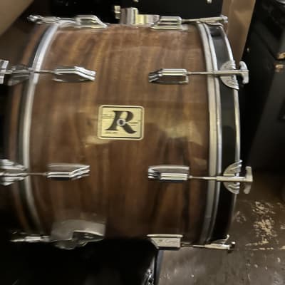 Rogers 22 inch bass drum - Wood finish | Reverb