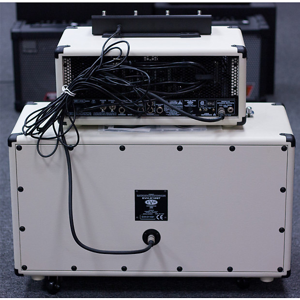 EVH 5150 III 50w Head and 2x12 Cab Ivory | Reverb EVH 5150 III 50w Head and 2x12 Cab Ivory | Reverb