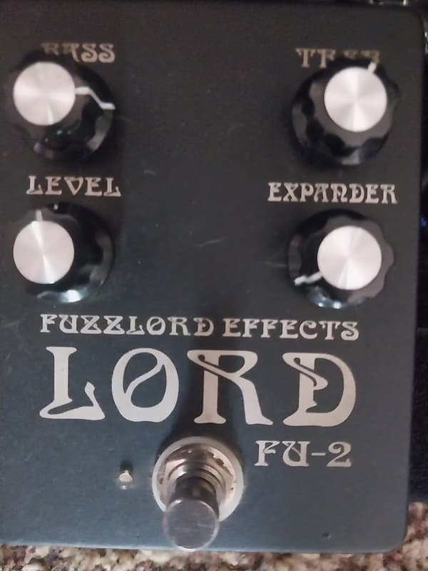 FuzzLord FU-2 2020 - Black | Reverb
