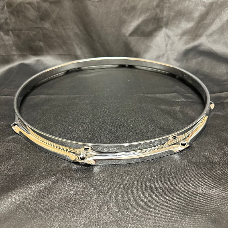 Pearl 13" Super Hoop 8-Hole Triple Flange Drum Rim | Reverb