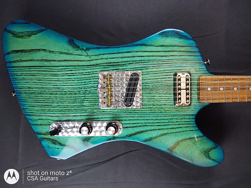 CSA Guitars FireCaster Deluxe 2020 - Bottom Feeder Burst | Reverb