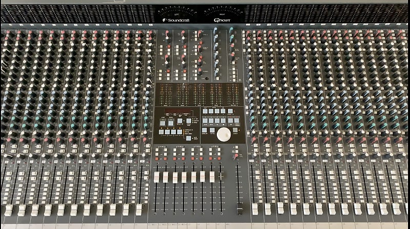 Soundcraft Ghost Analog Recording Console 32 Ch Mixer | Reverb