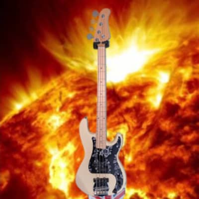 Atkins APB1 Bass Guitar (P-Bass Design) 2022 Red | Reverb