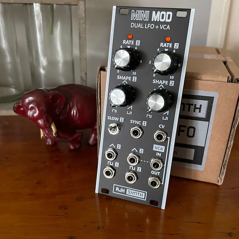 AJH Synth Dual LFO - VCA - 2022 - Black - Black | Reverb