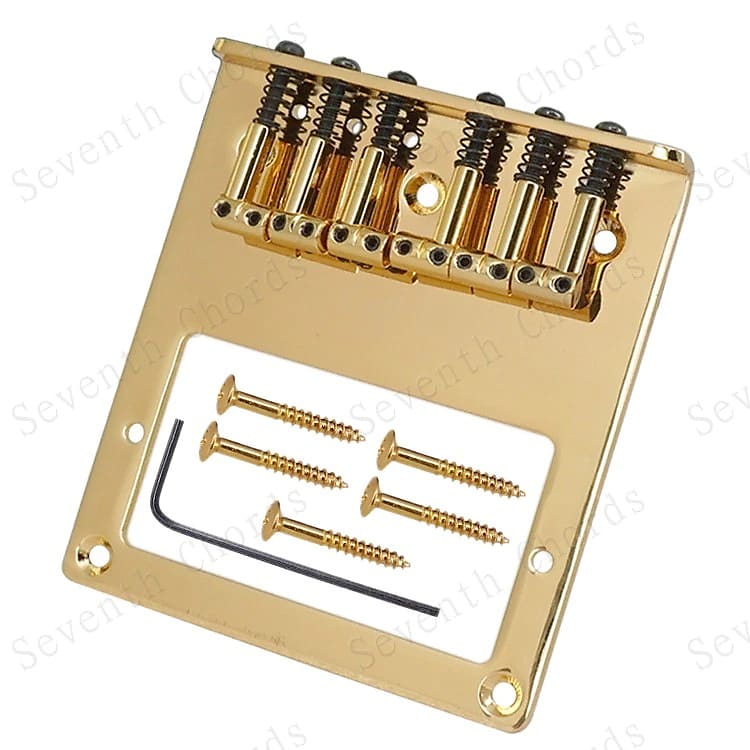 Gold Tele Style Guitar Ashtray Humbucker Pickup Bridge | Reverb