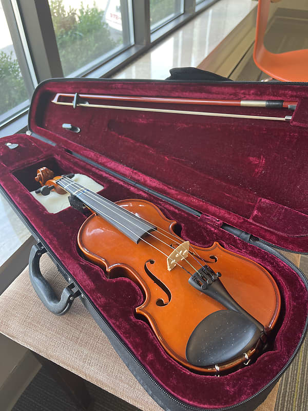 Unknown 1/4 size violin - Natural | Reverb