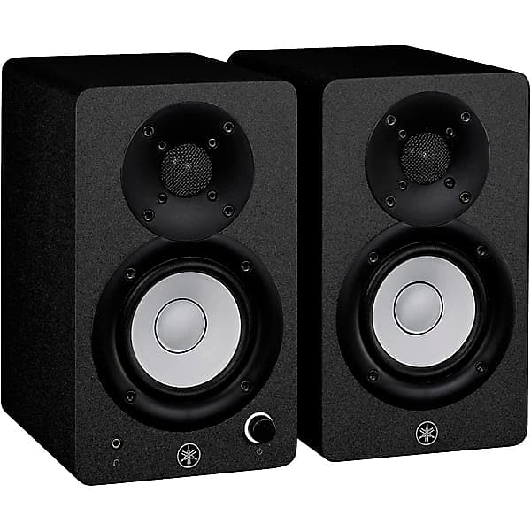 Yamaha HS3 Black Powered Studio Monitors (PAIR) 2024 - BLACK | Reverb