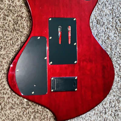 Fernandes Ravelle Elite Cherry Sunburst w/Sustainer Floyd | Reverb