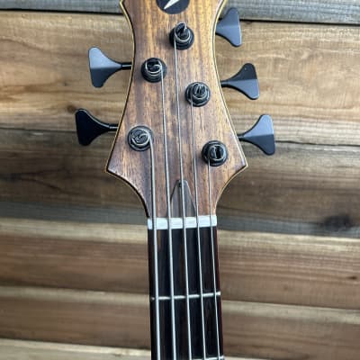 Chris Stambaugh Music Designs 5 String Bass - Koa top | Reverb