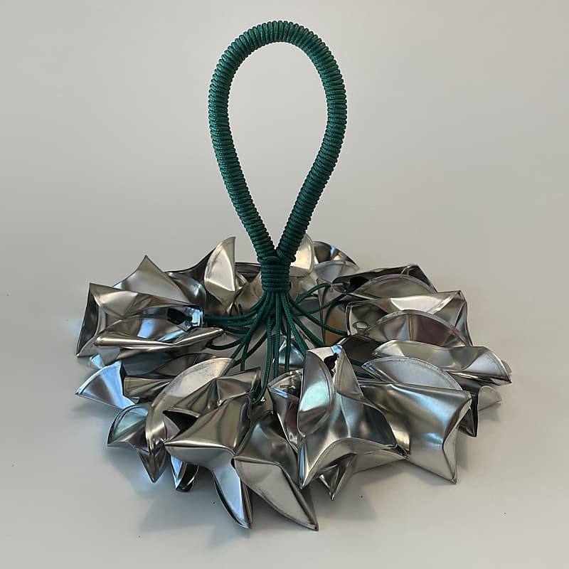 Upcycled Percussion - Folded Metal Hand Rattle / Shaker - | Reverb