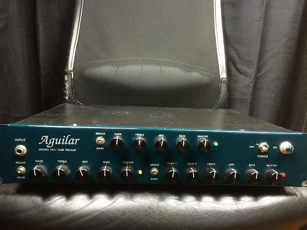 Aguilar 1911 Three Channel Guitar Tube Pre-Amp 1993 Green | Reverb