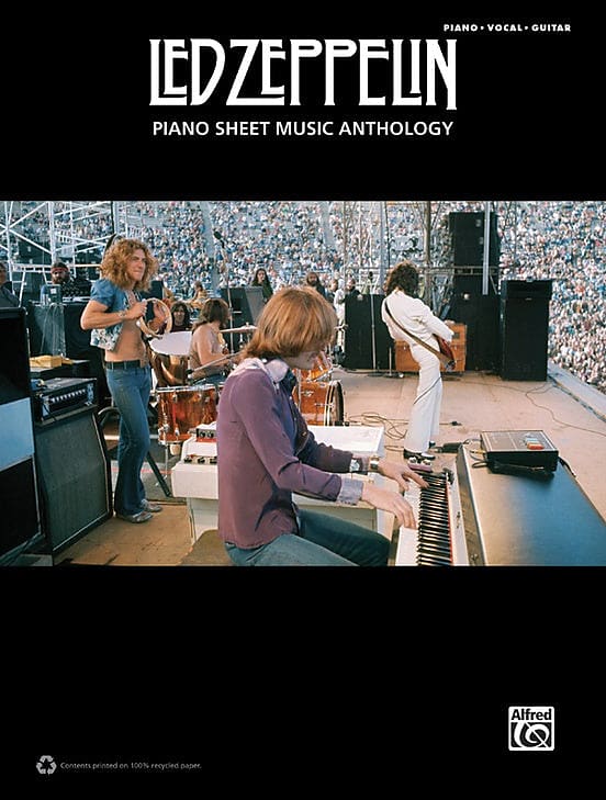 Led Zeppelin: Piano Sheet Music Anthology | Reverb