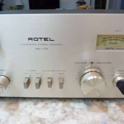 Rotel RA-713 Vintage Stereo Integrated Amplifier | Reverb