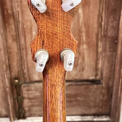 Bob Flesher Custom “Redneck” Open-Back Banjo -Red Oak | Reverb