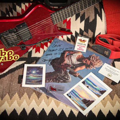 1985 Hamer Scarab Sammy Hagar Owned "Red" | Reverb