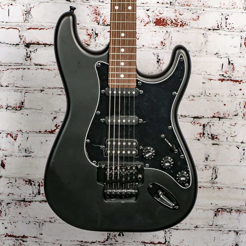 Tease - S Style HSS Electric Guitar w/Lic. Floyd Rose, Black | Reverb