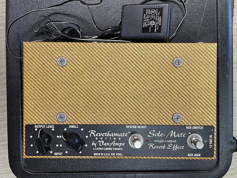 Van Amps Sole-Mate Analog Spring Reverb Tweed | Reverb