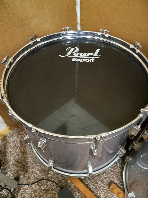 Pearl Export 80s - Silver Flash | Reverb