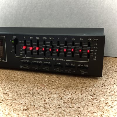 TEAC - EQA-20 - Stereo Graphic Equalizer - with Spectrum | Reverb