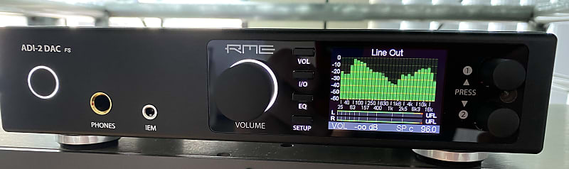 RME ADI-2 FS DAC + Headphone Amp w DSP & RTA Display - | Reverb