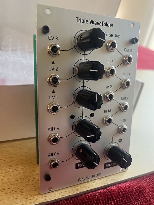 Toppobrillo Triple Wavefolder (Synthcube-assembled) 2023 - | Reverb
