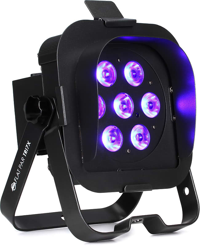 ADJ Flat Par TRI7XS RGB Par (5-pack) Bundle | Reverb