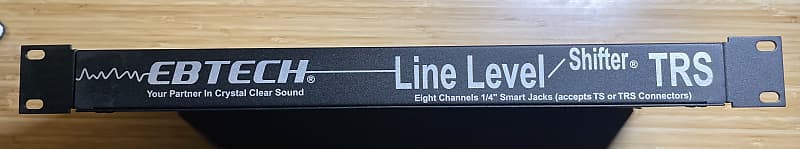 Ebtech Line Level Shifter TRS 2010’s Black | Reverb