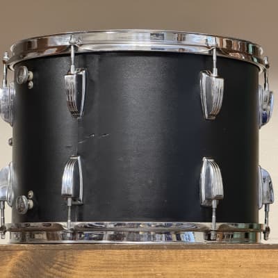 1970's Ludwig 14" Black Panther Rack Tom 10x14 - 3 Ply Maple | Reverb