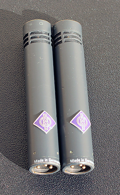 Matched Pair of Vintage Neumann KM84 Microphones with | Reverb