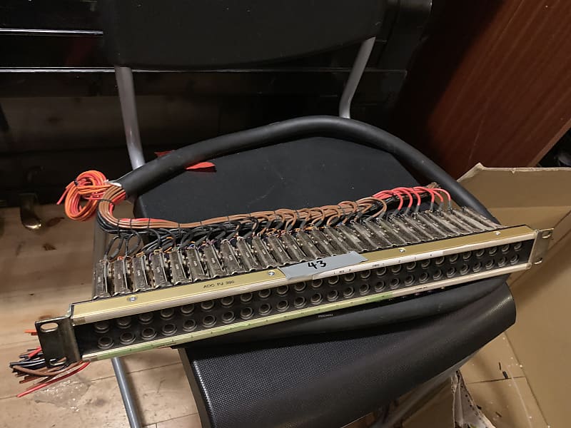 ADC 2x26 jack GPO, B-gauge patchbay with mogami | Reverb