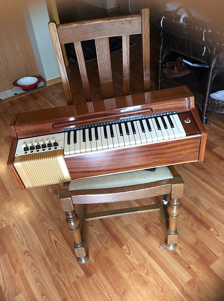 Farfisa Vintage Reed Chord Organ Model 12B | Reverb