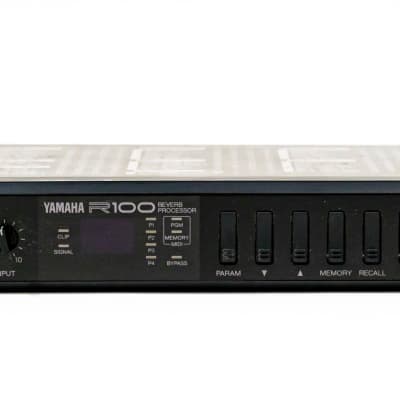 Yamaha R100 Reverb Processor Half Rack with Power Supply | Reverb