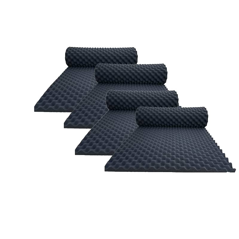 48''X24''X2'' Acoustic Foam Egg Crate Panel Studio Foam Wall | Reverb