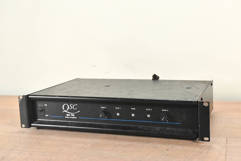 QSC MX 700 2-Channel Power Amplifier (church owned) | Reverb UK