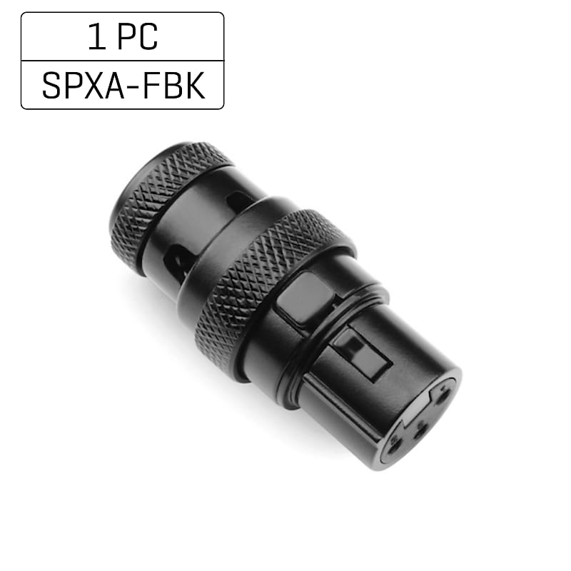 SquarePlug SPXA-FBK - 1 PC (Low Profile Right Angle Female | Reverb